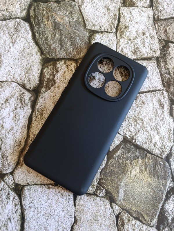 Funda silicone case Xiaomi Note 14 Pro 5G negra - Modatech