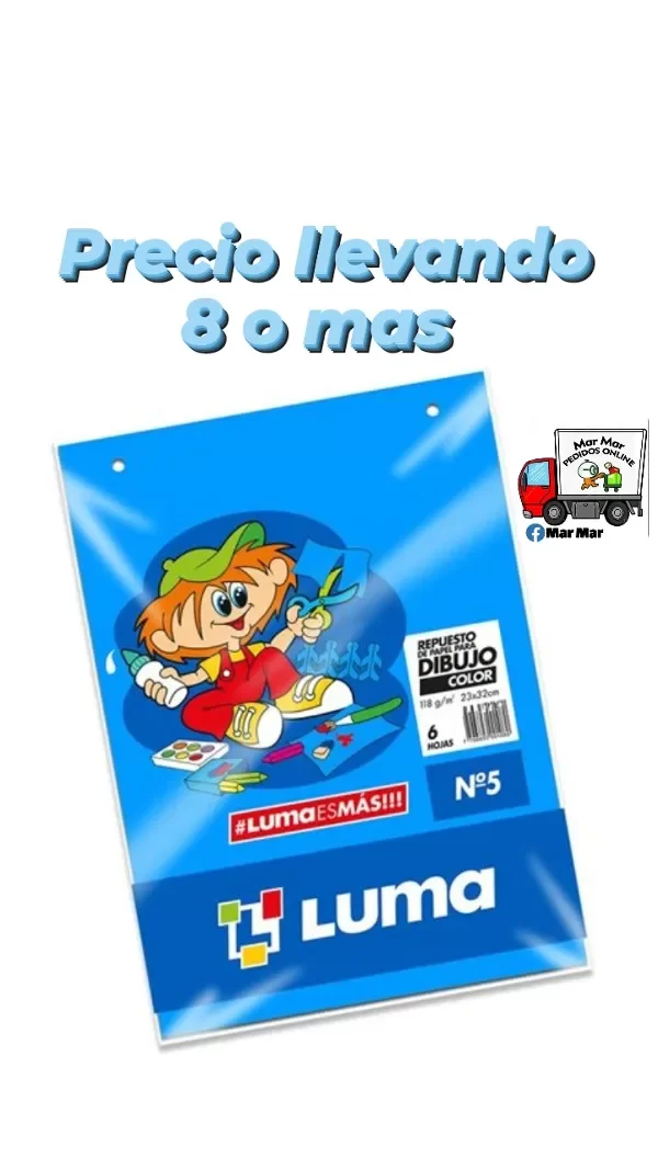 Repuesto color n5 Luma (cantidad) - marmar-tienda