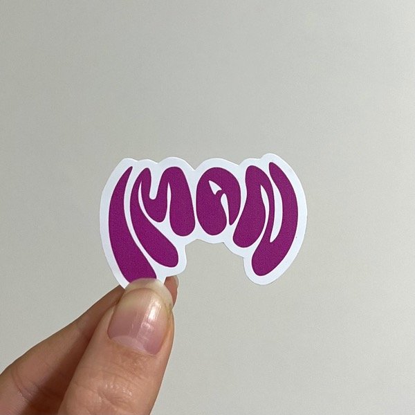 IMÁN #2 - Sticker individual María Becerra - Bohemian Stickers