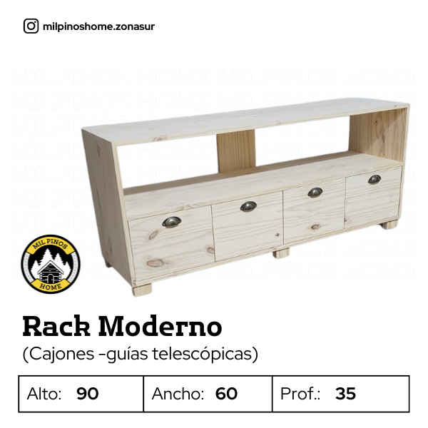 RACK MODERNO - milpinoshome