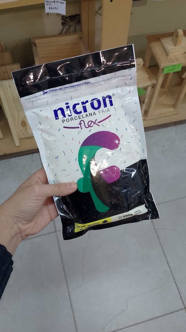 Porcelana fría NICRON FLEX - Artistica Parana