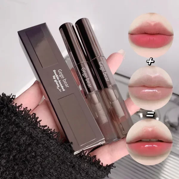 Double lip glaze gege bear - Roses store