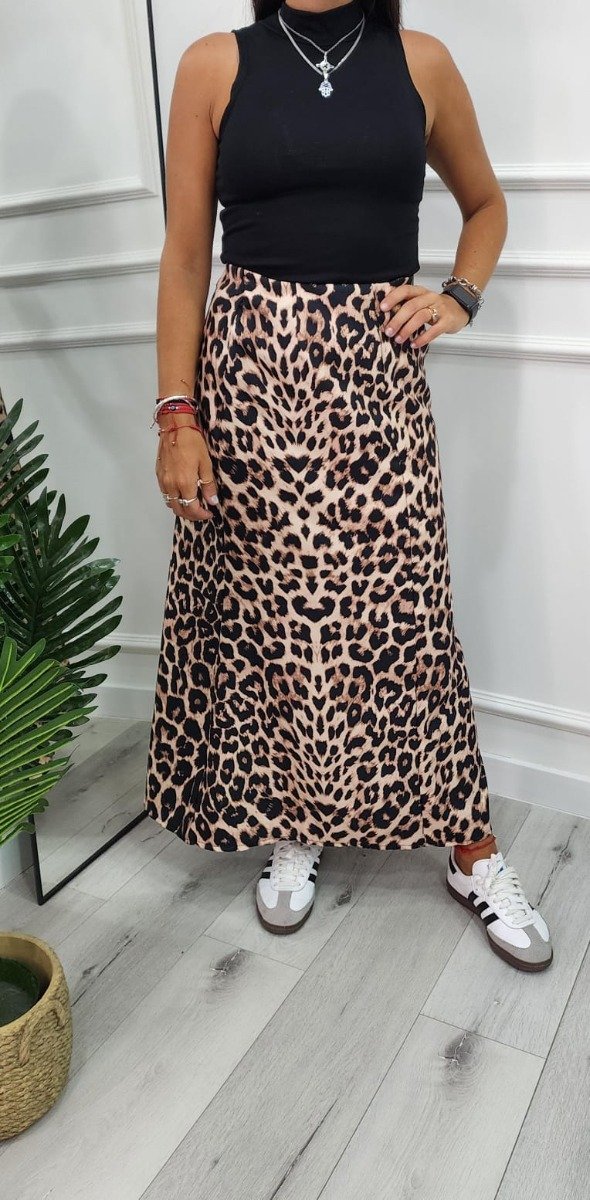 Pollera print larga - Amé showroom