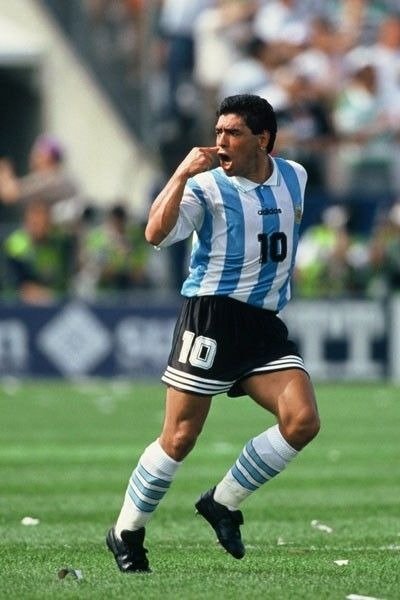 Short titular AFA '94 Maradona #10 - Campeonretro