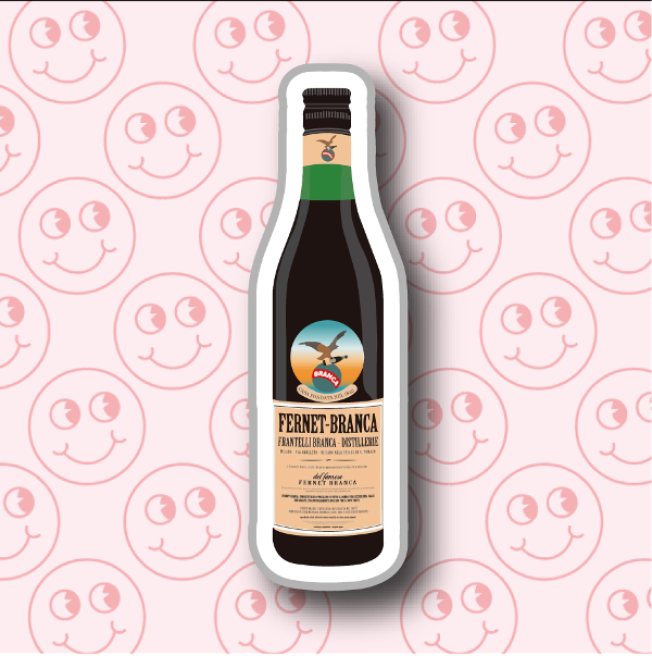 Botella fernet Branca - Tienda de Stickers