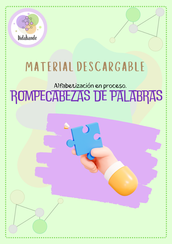 Rompecabezas de palabras. - DIDAKANDO
