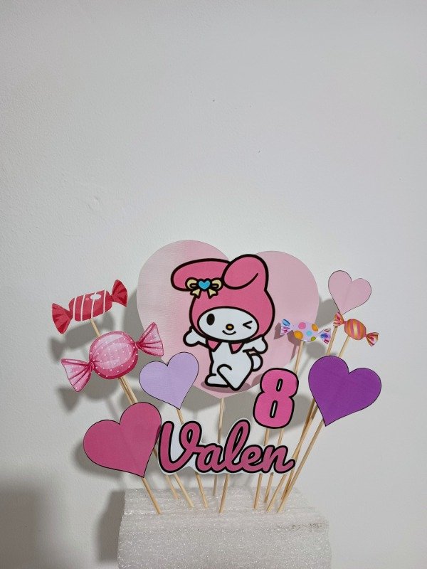 Topper My melody - Mirian dulce golosinas