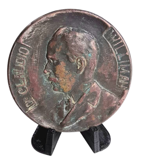 Medalla Presidencia del Dr.Claudio Williman (1907-1911) Uruguay ...