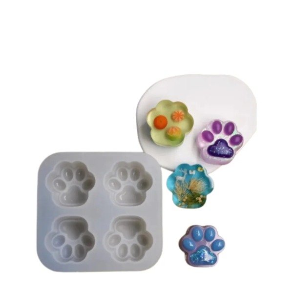 Molde Mini Patitas Brillo Propio