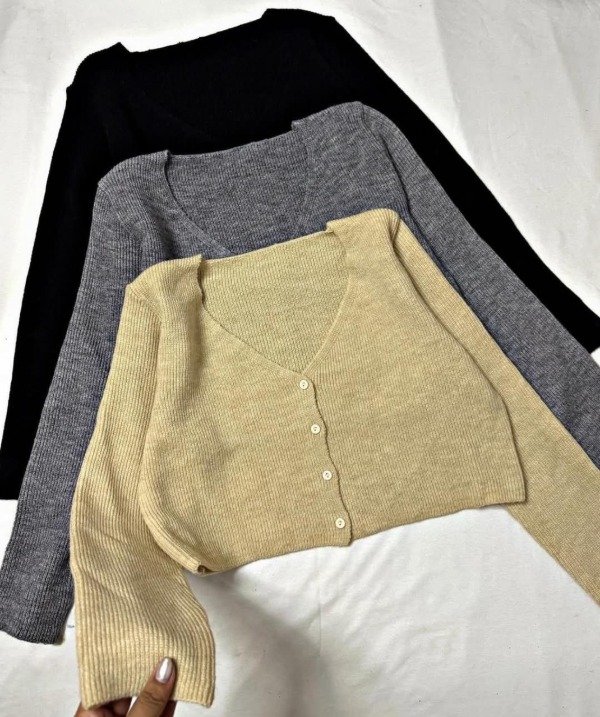 Cardigan crop - SiempreGuapas02