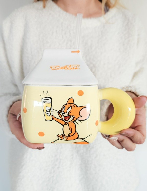 Tazón importado Tom y Jerry - Flor de Art