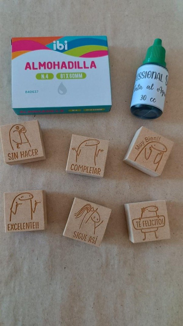 KIT DOCENTE FLORK - Sellos PROFESIONALES