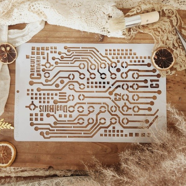 CIRCUIT BOARD STENCIL - Astarte Tienda