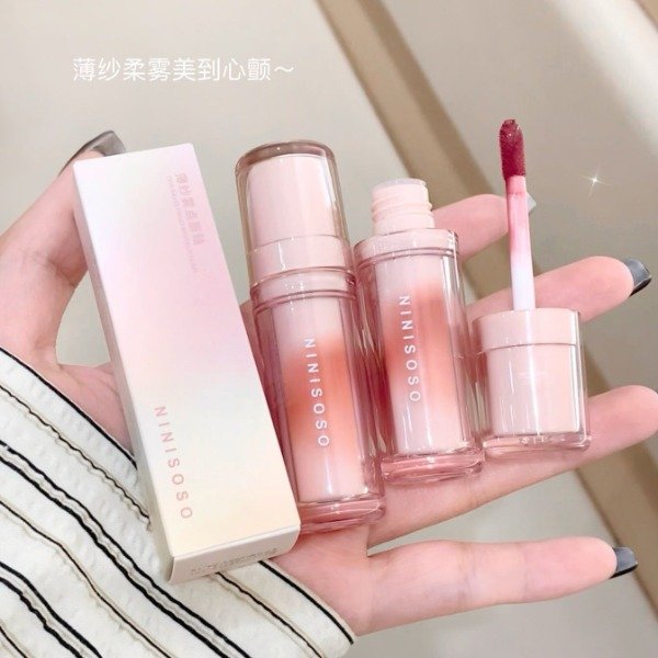 Labial Matte Ninisoso Thin Gauze Fog Makeup N03 - La Boludeceria