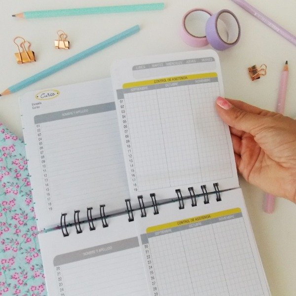 Planner Docente - Mar - Papelería Creativa