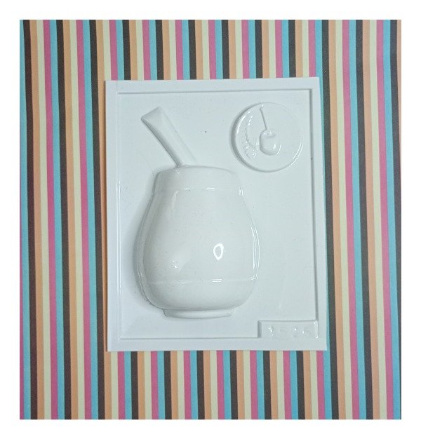 Molde mate con bombilla - Showroom Las Duyas