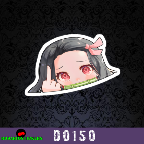 D0150 - Demon Slayer Kimetsu no Yaiba - RosarioStickers