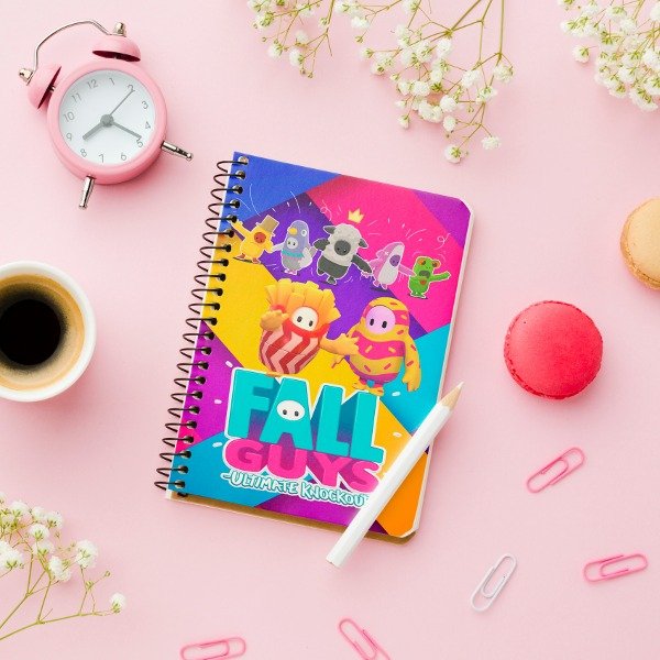 CUADERNOS FALL GUYS - Abigail Imprimibles