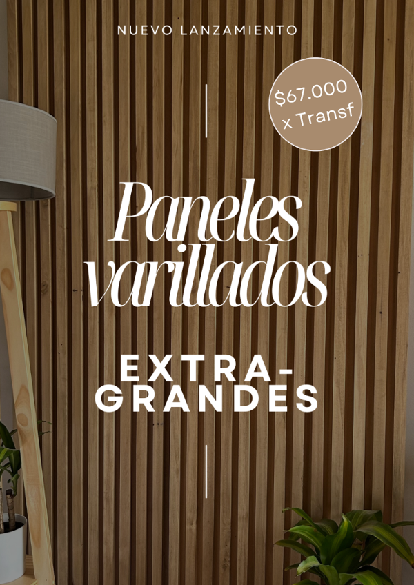 Paneles Varillados - Noruega Deco