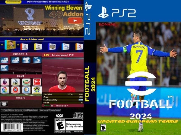 PES 2024 eFOOTBALL UPDATED EUROPEAN TEAMS + UPDATED LEAGUES - LibrexPlay2