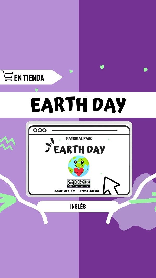 Earth day - INGLÉS - Edu con TIC