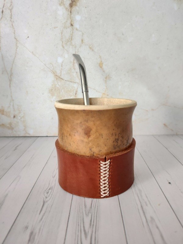 Mate criollo, base de cuero - Matiensos
