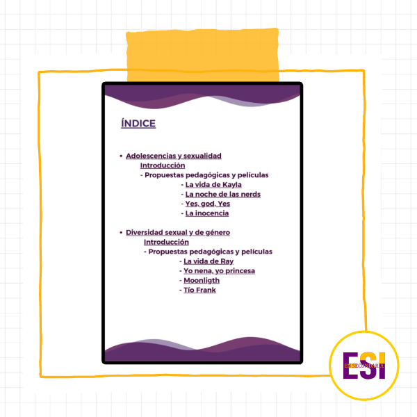 Cuadernillo: "ESI y Cine" - ESI en Secundaria