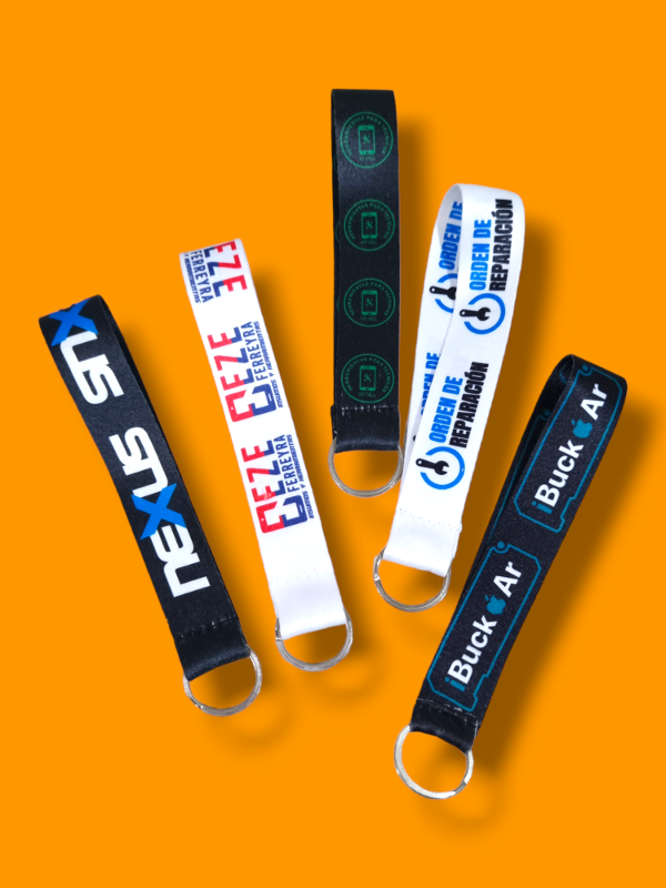 100 Lanyard de 15cm sublimado con tu logo - Infinity 3d