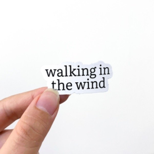 WALKING IN THE WIND - Sticker individual One Direction - Bohemian Stickers