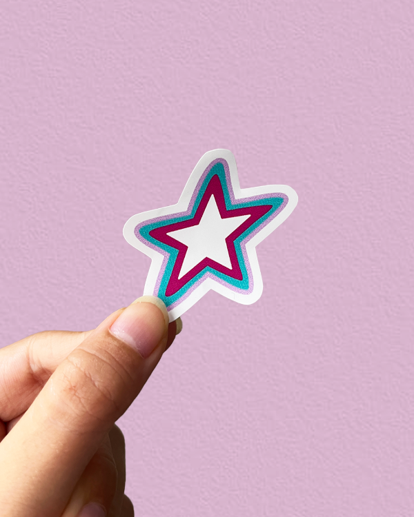 ESTRELLA - Sticker individual Emilia - Bohemian Stickers
