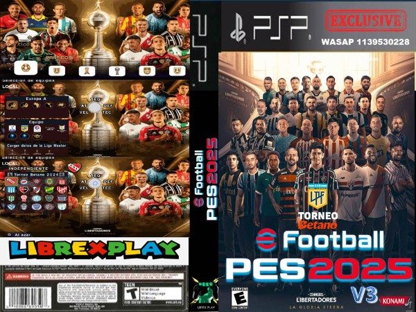 eFOOTBALL 2024-2025 LPF + LIBERTADORES V5 - LibrexPlay2