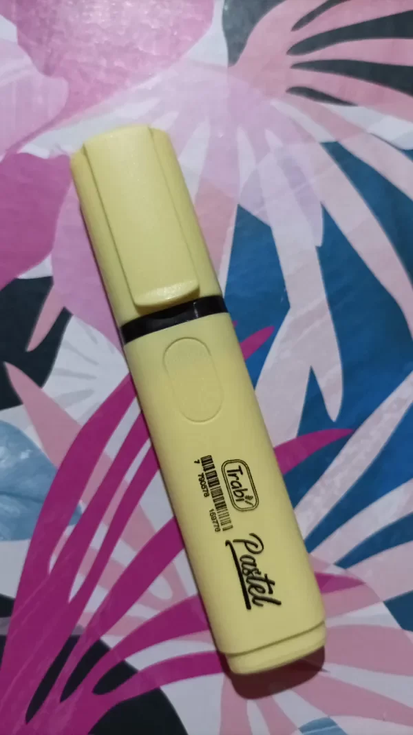 resaltador trabi amarillo pastel - hsunflower store