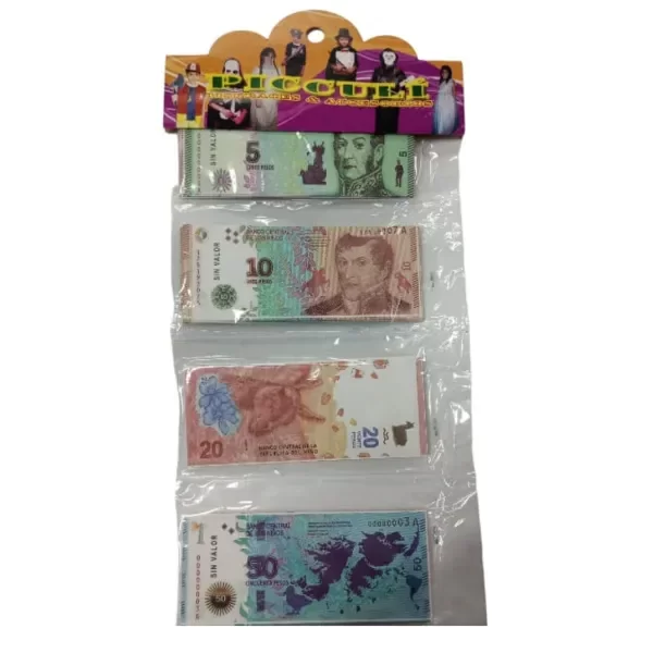 MINI BILLETES X100 - Mirian dulce golosinas