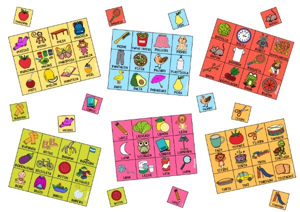 LOTERÍA FONÉTICA FONOLÓGICA - ABANICOS