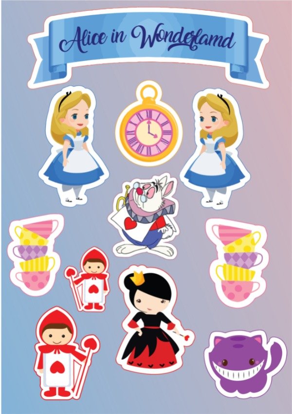 Plancha Alicia - Sweety Crafts