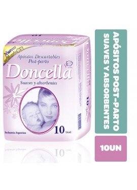 Doncella Aposito Post-Parto x 10 unid - PAÑALERA CARRUSEL