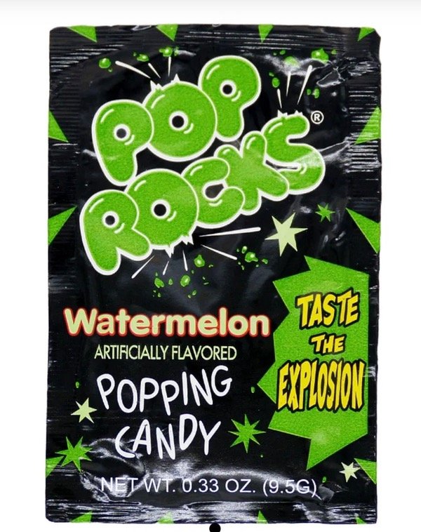 Caramelos Pop Rocks Sabor sandia 9.5g - Nakamamix