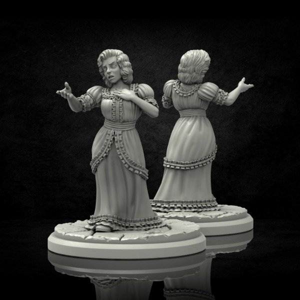 #37 I - Actress - 3DPrintedMinis