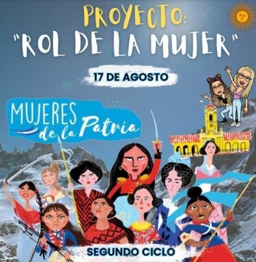 Proyecto: El rol de la mujer. 17 de Agosto - Andamos Creando