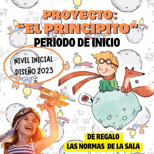 Proyecto. EL PRINCIPITO. PERIODO DE INICIO. NIVEL INICIAL - Andamos Creando
