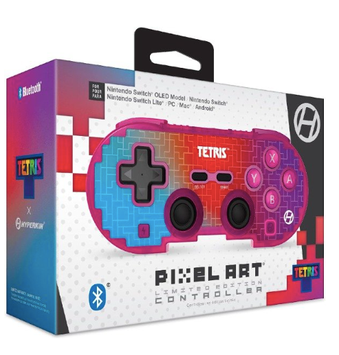 Joystick pixel Art Controller Tetris - Club 64 Store