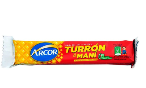 Turrón Arcor 10u. - Nueva Fiesta