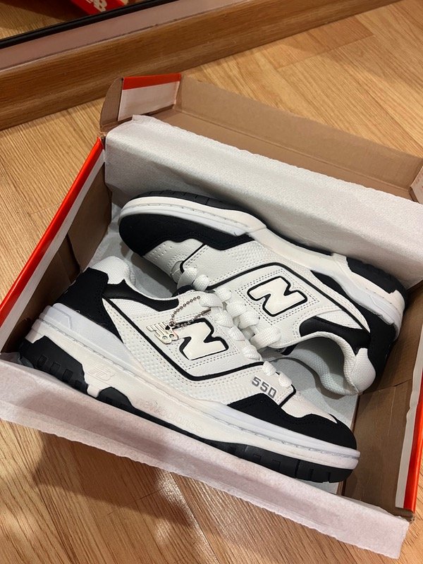 New balance 550 con negro - Mola storee