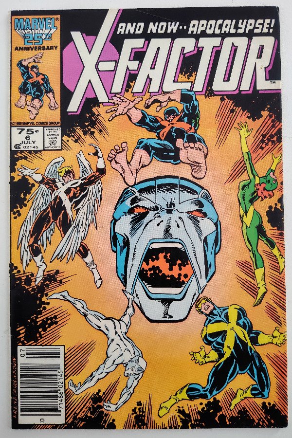 X-Factor #6 (1986) - Primera aparición completa de Apocalypse - Che Comics