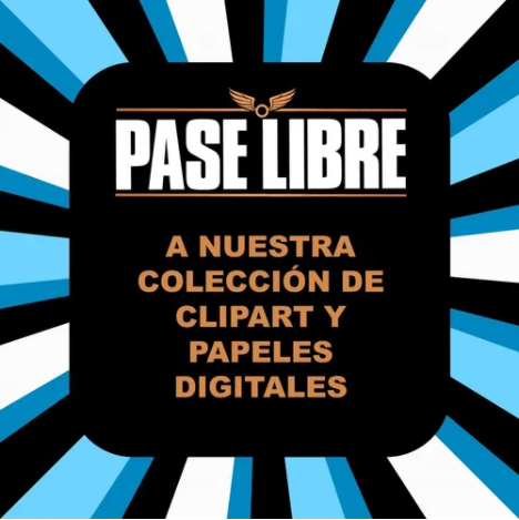Pase Libre a Nuestros Kit de Clipart y Papeles Digitales - Wook Imprimibles