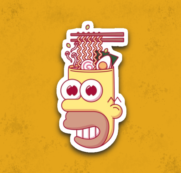 Simpsons - Mosha stickers