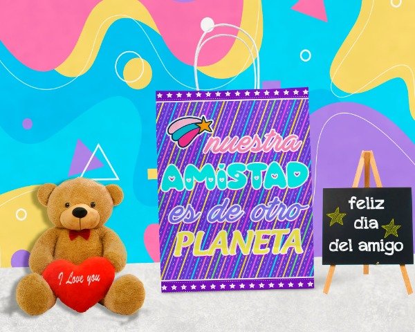 BOLSITAS DE REGALO AMISTAD - Abigail Imprimibles