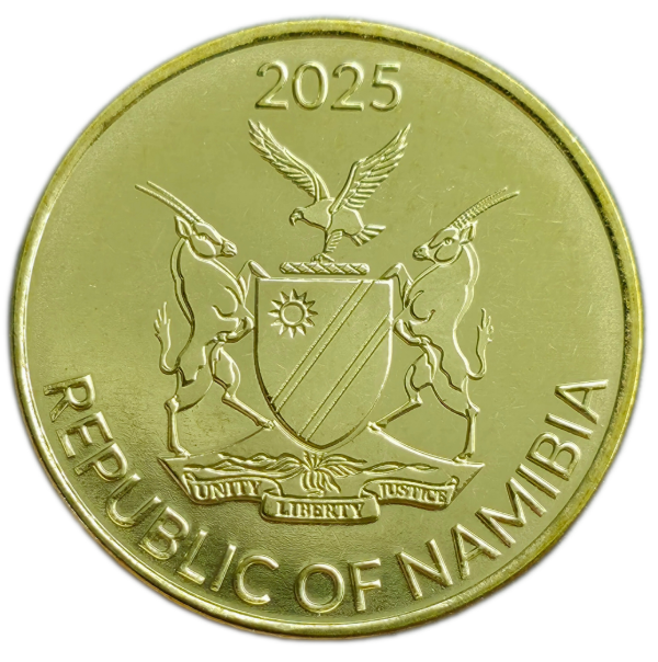 Namibia 50 Cents 2025 Valle y Árboles muertos UC#207 Unc - BINUMIS ...