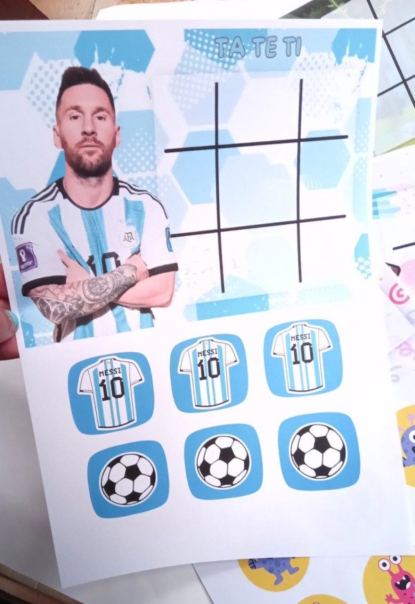Kit de juegos tateti - Rey Leon Didacticos