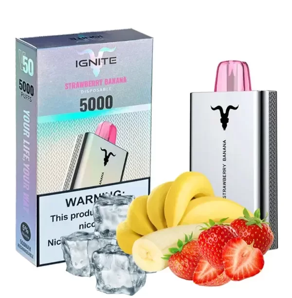 Ignite v50 strawberry banana - Ignite Rosario
